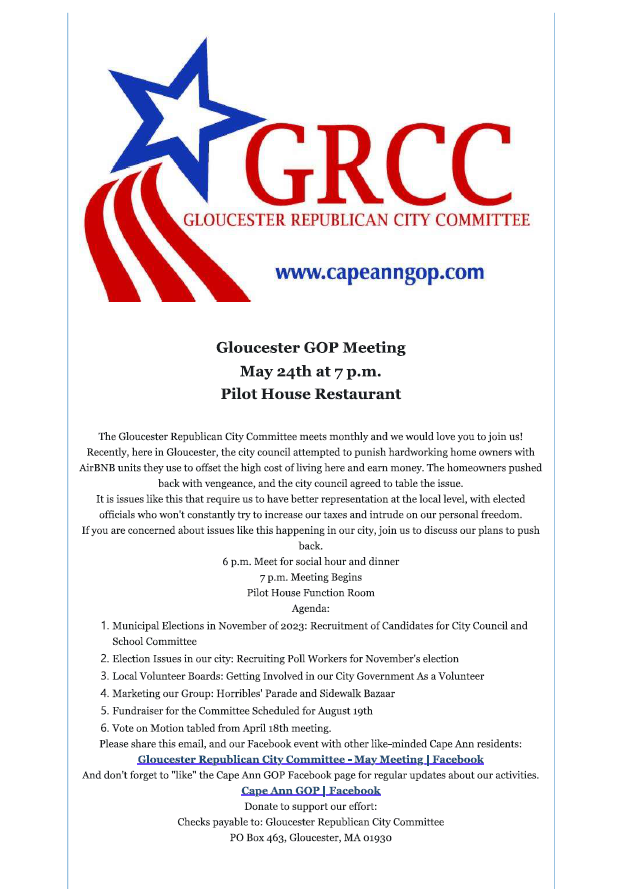 Massachusetts Morass Part 4 – Massachusetts First